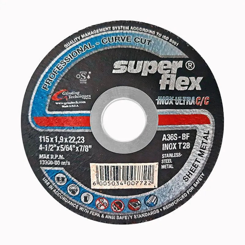 Superflex Professional Special Purpose Angle Grinding Curve Cut ...